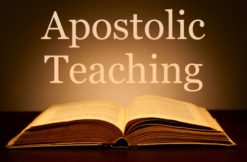 Apostolic Teaching | Resources